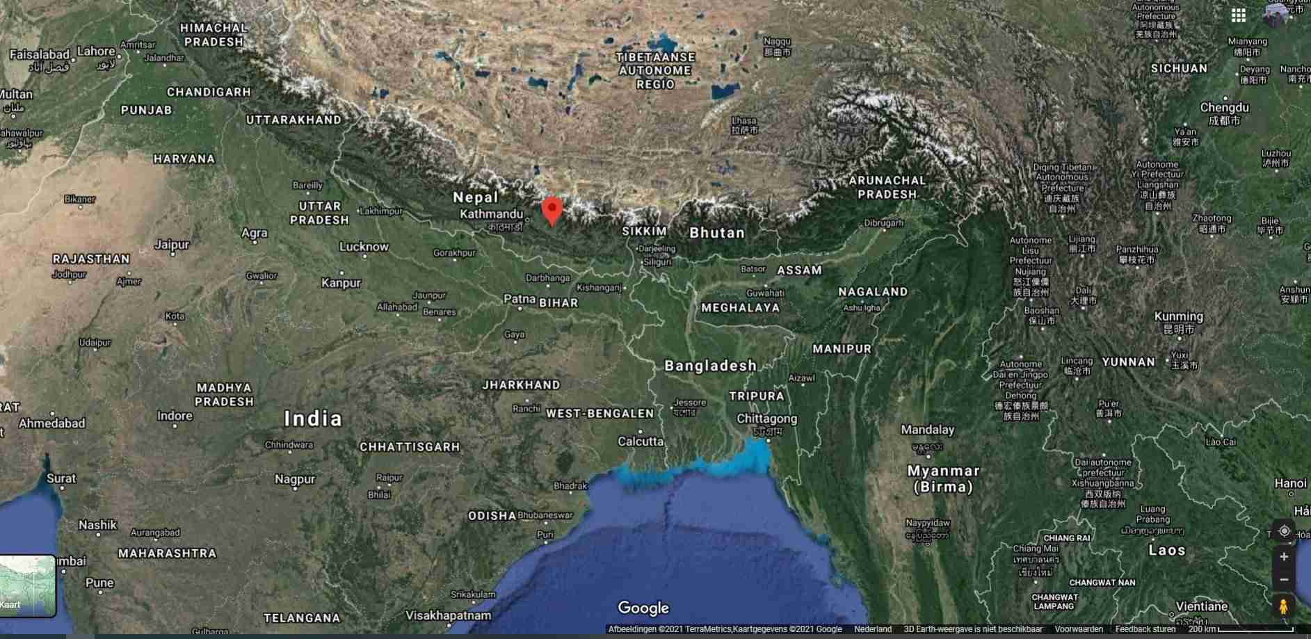 satelliet spot verandering – Ton Memorial School Sailung